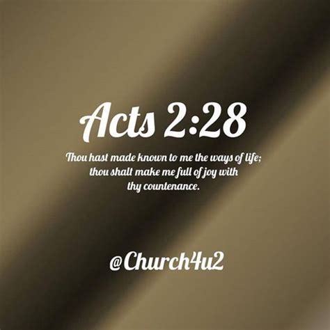 Acts Bible Verse On Brown Background