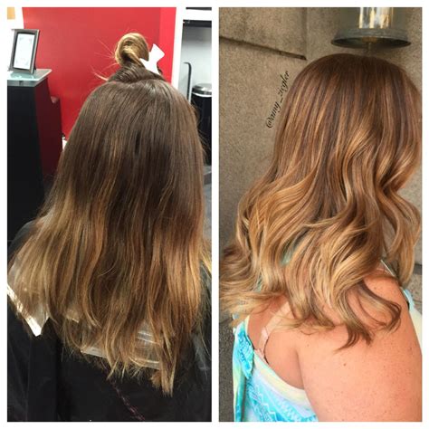 Beforeandafter Balayage By Amyziegler Versatilestrands Askforamy