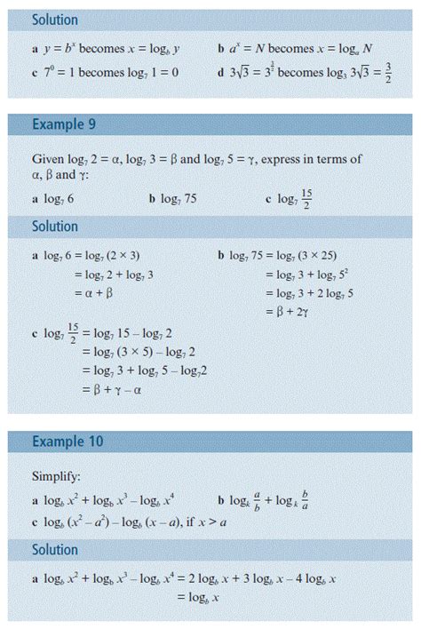 Chapter Logarithmic Functions