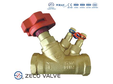 Flow Balancing Valve Zeco Valve