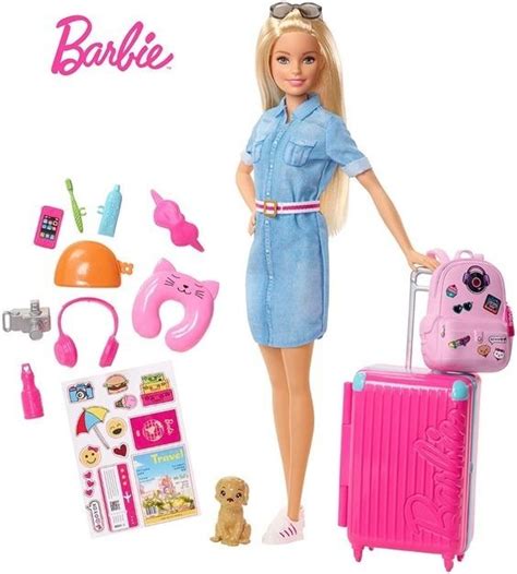 Barbie Viajera Muñeca Turista Explora Y Accesorios Mattel Cuotas sin