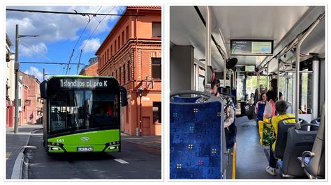 Solaris Trollino Iv Medcom Kauno Autobusai Youtube