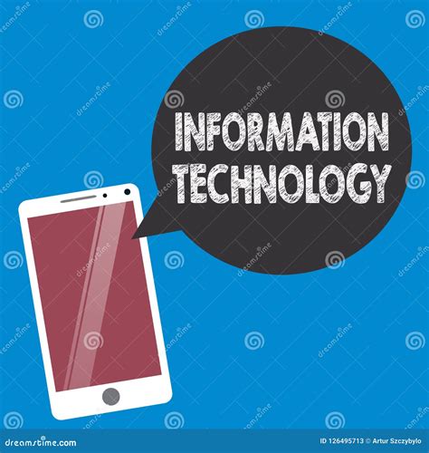 Conceptual Hand Writing Showing Information Technology Business Photo
