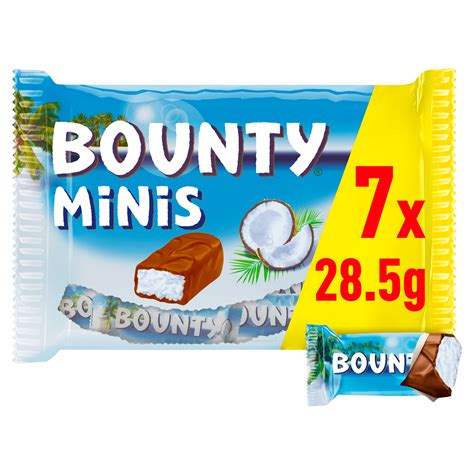 Bounty Melk Chocolade Kokos Minis Per Zak 227 G