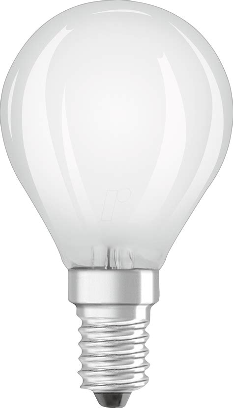 OSR 075132894 LED Bulb STAR E14 4 W 470 Lm 2700 K Filament 2 Pcs