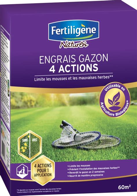 Engrais Gazon 4 Actions UAB Gamm Vert