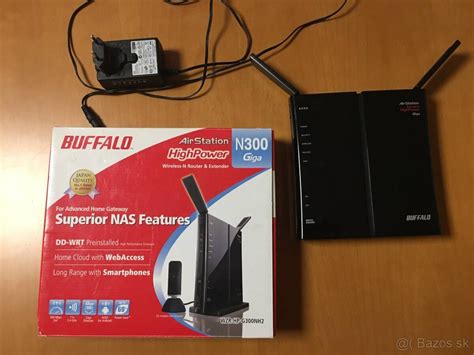 Buffalo N300 Wireless Router Žilina Bazoš Sk