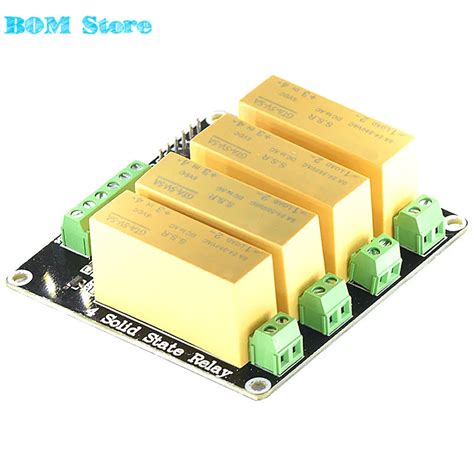 Mini Ssr 5a Solid State Relay Dc Ac Input 3 32vdc Load 24 380vac Gj 5 L