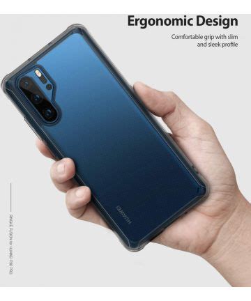 Ringke Fusion Huawei P30 Pro Hoesje Zwart GSMpunt Nl