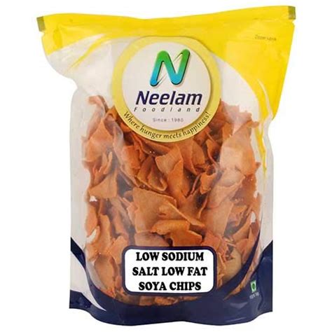Neelam Foodland Low Fat Soya Chips 400g Grocery And Gourmet
