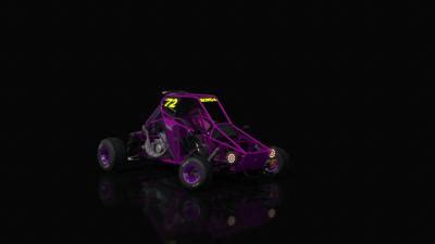 Honda 390 2T Naked Kart Car Mod Assetto World