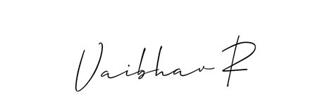 81 Vaibhav R Name Signature Style Ideas Excellent Esignature