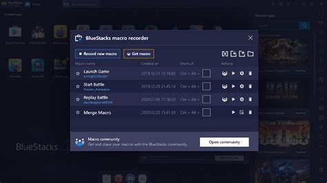 Bluestacks 게임 매크로
