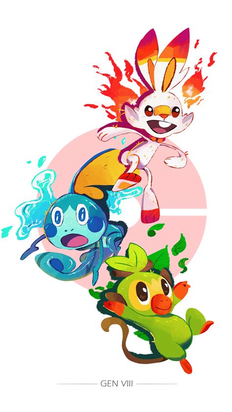 コンプリート！ Gen 8 Pokemon Sword And Shield Starter Evolutions 294298