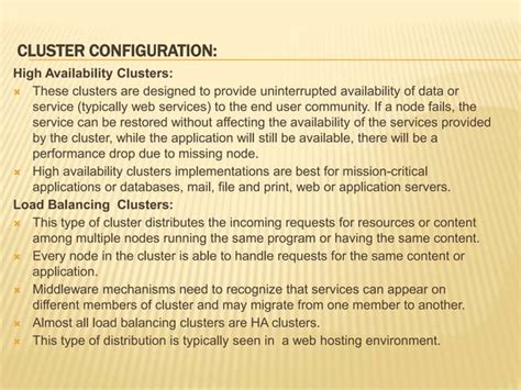 Cluster Computing Ppt