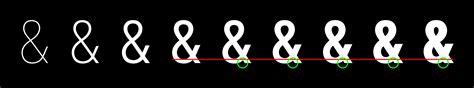 Please Add More Incised For Readable Ampersand · Issue 1096 · Be5invis