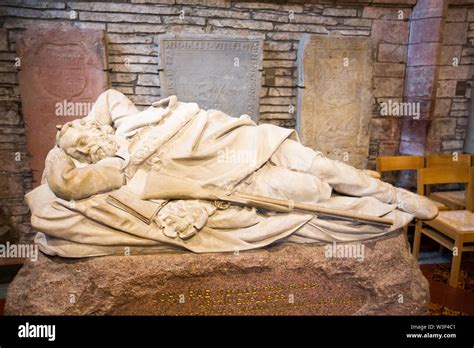 The Tomb Of John Rae In St Magnus Cathedral In Kirkwall Orkney Uk