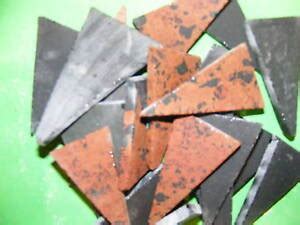 Knapping Preforms Obsidian Rough Mixed Set LG EBay