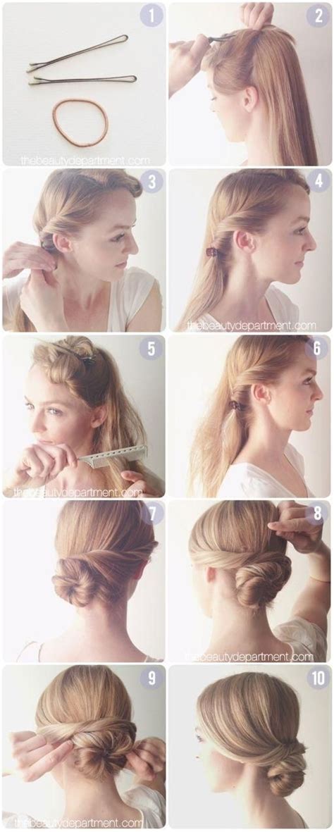 Low Bun Hairstyles That You Can Create Yourself