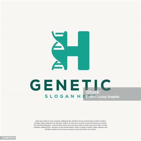 Dna螺旋字母h標誌設計遺傳載體設計染色體初始標誌範本向量圖形及更多幹細胞圖片 幹細胞 健保和醫療 分子 Istock