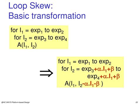Ppt Loop Transformations Powerpoint Presentation Free Download Id4115299