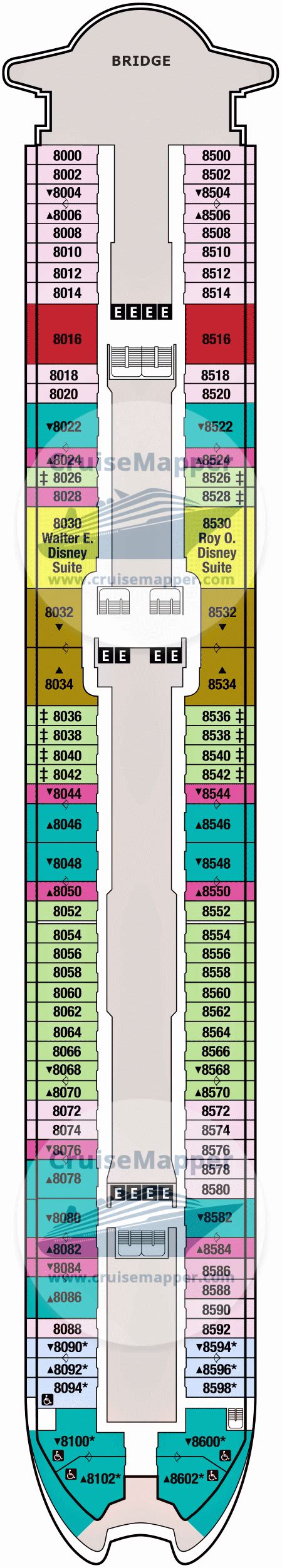 2022 Disney Magic Deck Plan