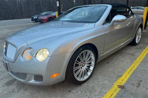 Used Bentley Continental Gtc Speed For Sale In Temple Hills Md Edmunds