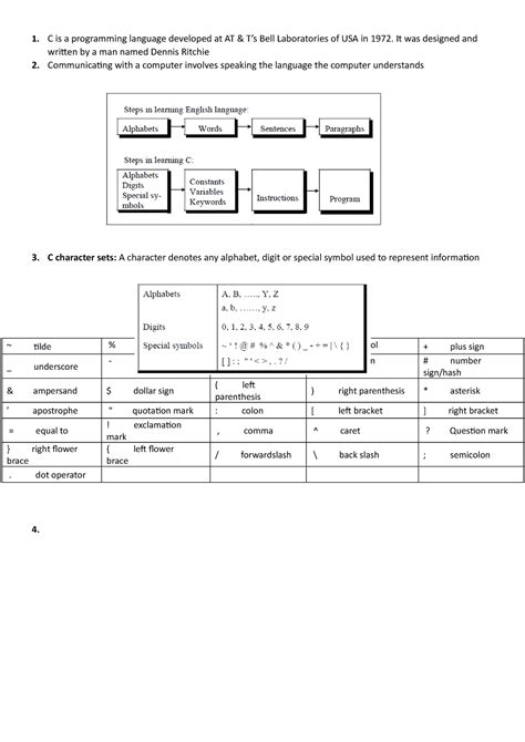 C Notes NA Please 1 C Is A Programming Language Developed At AT