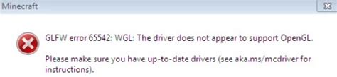 Fix Minecraft GLFW Error 65542 Driver Doesn T Support OpenGL Saint