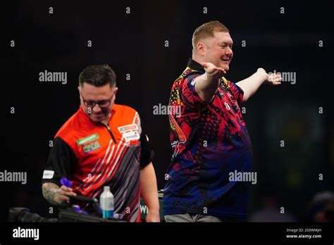 Ricky Evans In Action During His Third Round Match Against Robert Owen