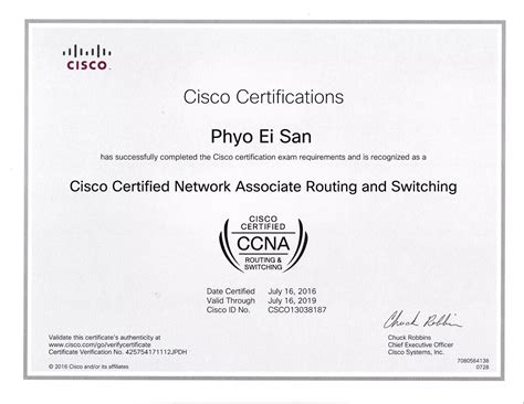 Cisco Certificate Pdf