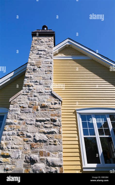 Stone Exterior Chimney Designs