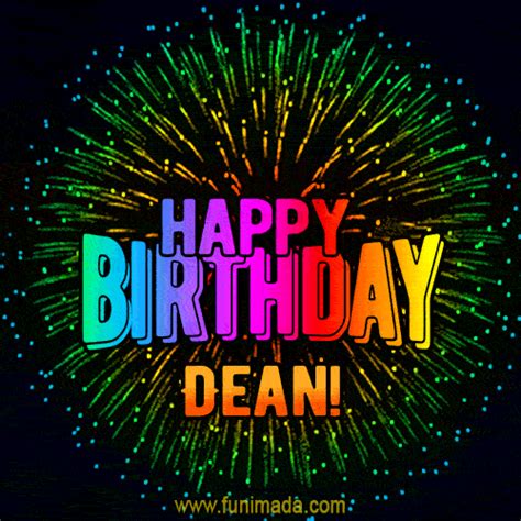 Happy Birthday Dean S For Him Download On