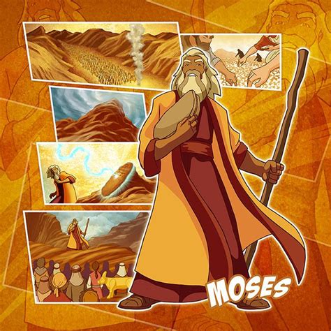 Bible Super Heroes Moses 2 By Eikonik Bible Stories Bible
