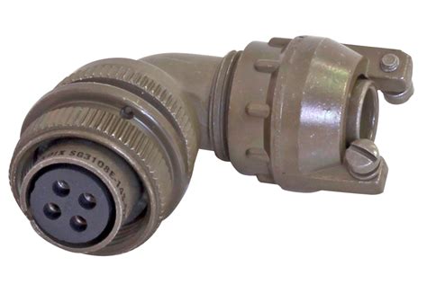 Bendix 4 Position Right Angle Socket Connector Surplus Sales Of Nebraska