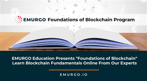 Emurgo Education Presents Foundations Of Blockchain Learn