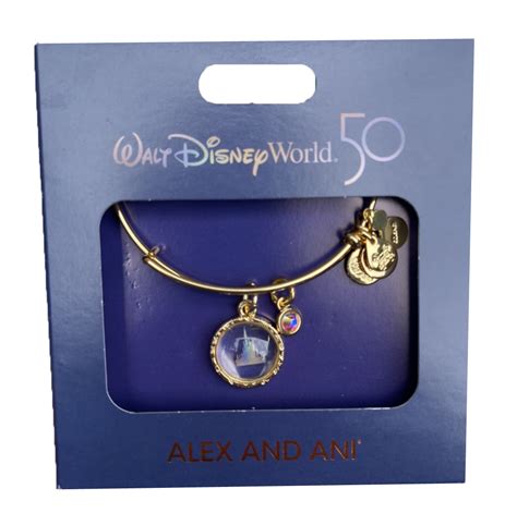 Disney Alex And Ani Bracelet 50th Anniversary Cinderella Castle