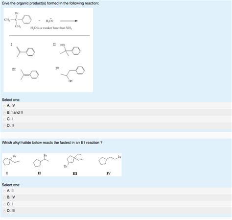 Solved Give the organic product(s) formed in the following | Chegg.com