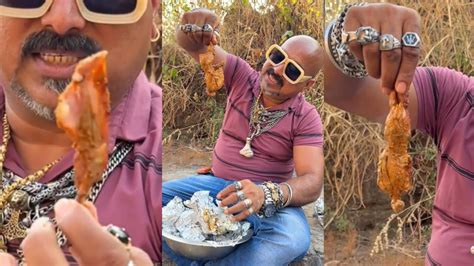 Special Dish 😱 Ulhas Kamathe Chicken Leg Piece Non Veg Mania