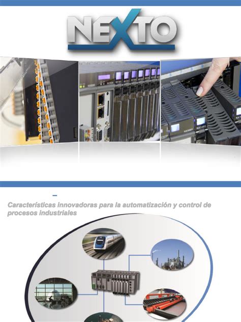Altus Serie Nexto Presentation Pdf Scada Par Termoeléctrico