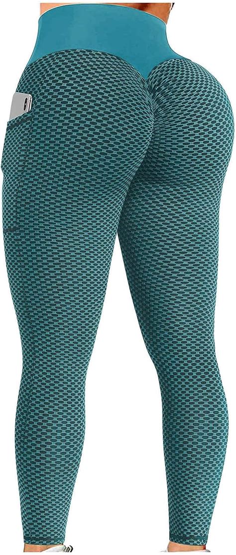 Aichenyw Damen Leggings Anti Cellulite Yogahosen Stretch Hohe Taille