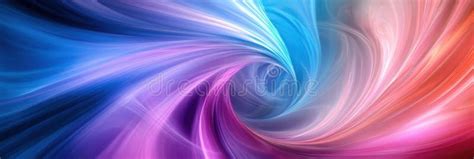 Colorful Swirling Patterns Create A Dynamic Abstract Design Balanced At The Golden Ratio Point