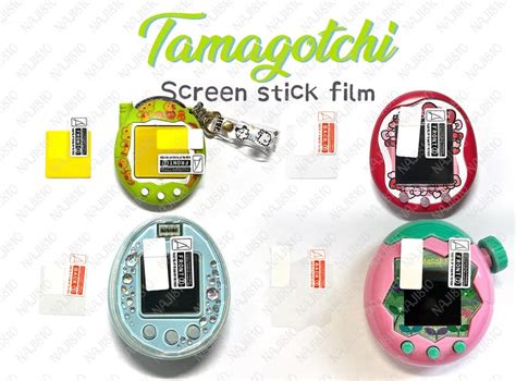 Tamagotchi Screen Protective Stick Film 25pcs Softhard Etsy