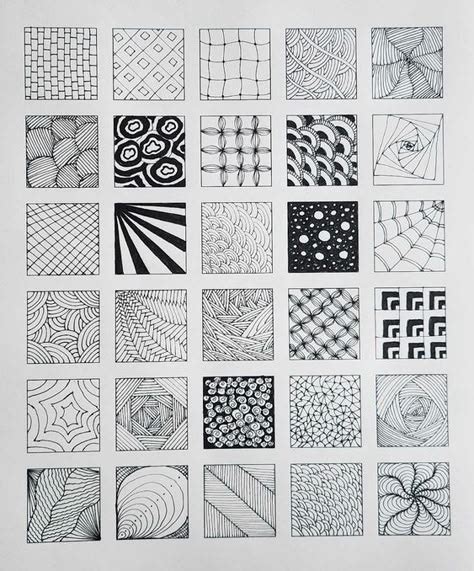 Random Designs And Patterns To Draw