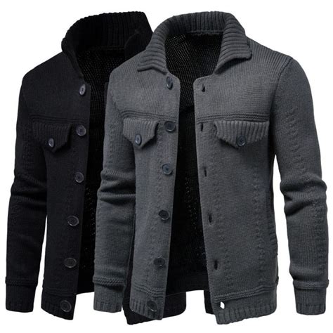 Casaco Masculino de Lã Inverno Chique BLACK BÚFALO