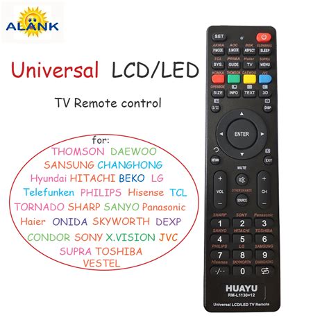 Điều Khiển Remote Tv Lcd Led đa Năng Universal Nhiều Thương Hiệu Rm
