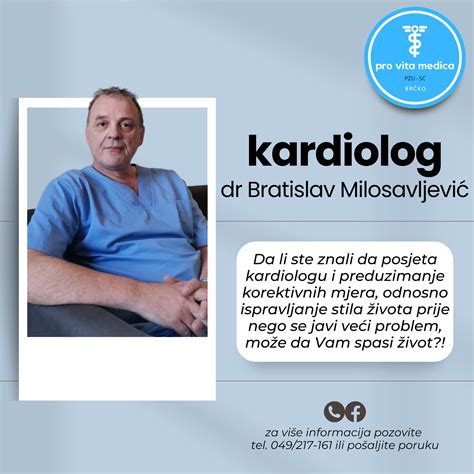 🗓️ Kardiolog Prof Dr Bratislav Pro Vita Medica Brčko Facebook