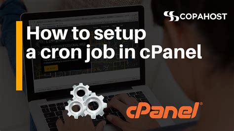 How To Setup A Cron Job In Cpanel Youtube