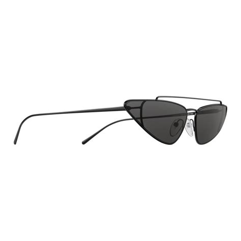 Prada Prada Ultravox Black Cat Eye Triangle Sunglasses Prada