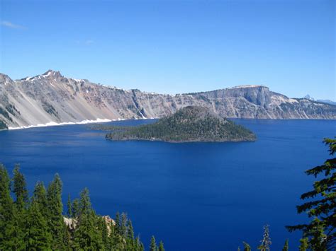 Tree Crater Lake Clear Sky Blue Park No People Scenics Nature